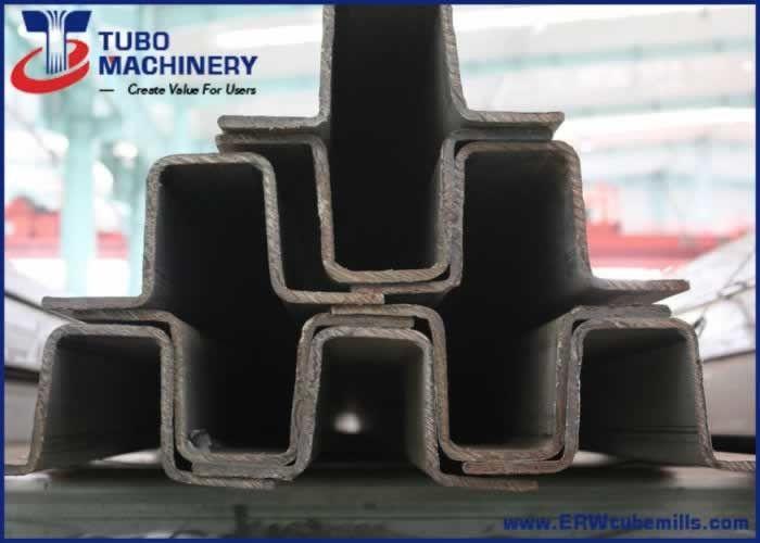 Steel Square Tube Mill Line Pipe Making High Frequency Welded Tube ...