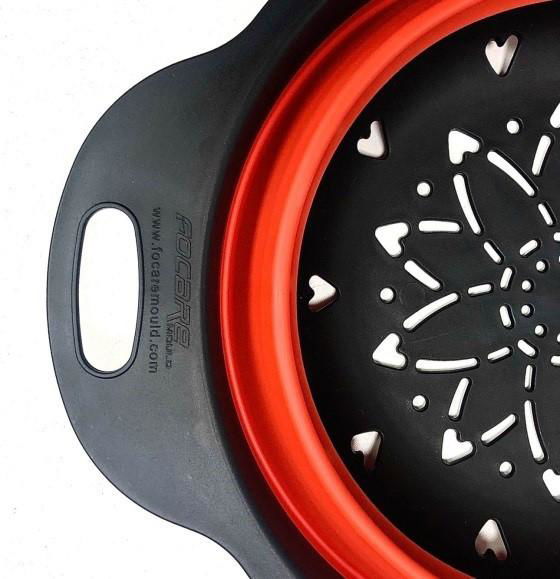 Double Color Lotus Collapsible Strainer Plastic Injection Mould (China ...