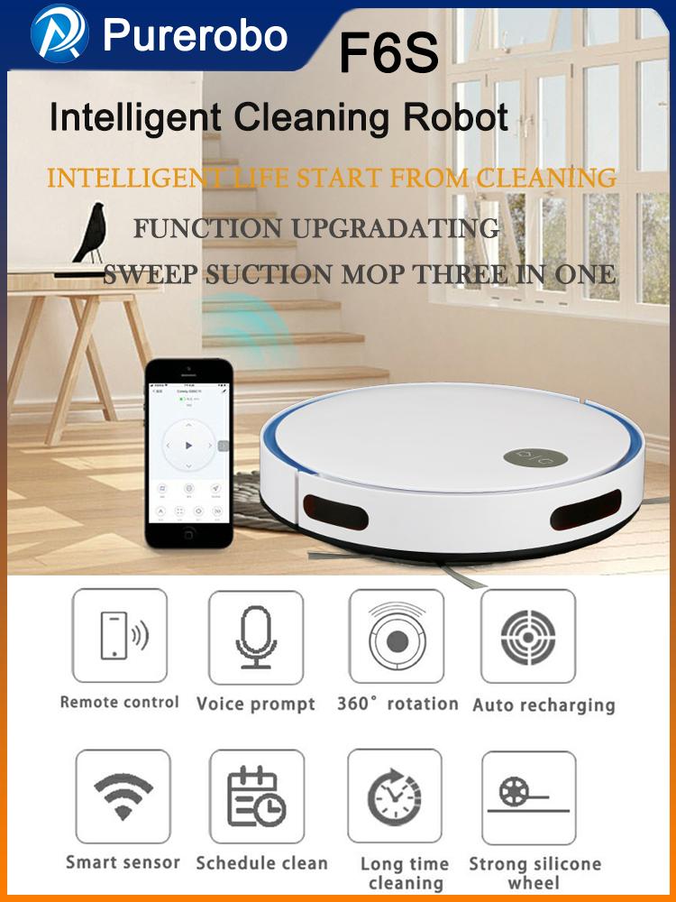 Robot Vacuum Cleaner,Automatic Self-Charging,Wifi/App Control - F6S - ODM/OEM (China ...