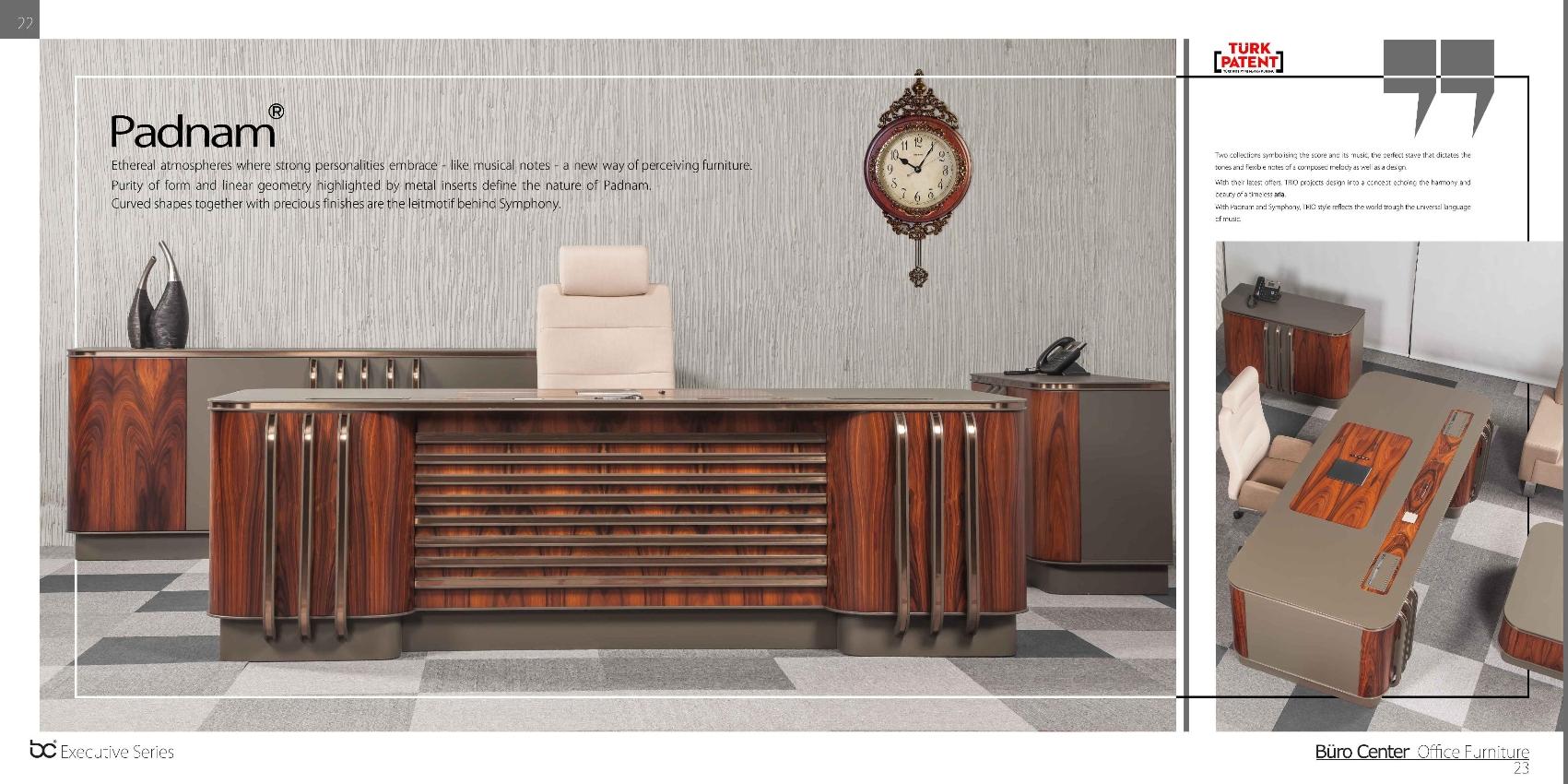 Executive Desks (Turkey Manufacturer) - Office Furniture - Furniture ...