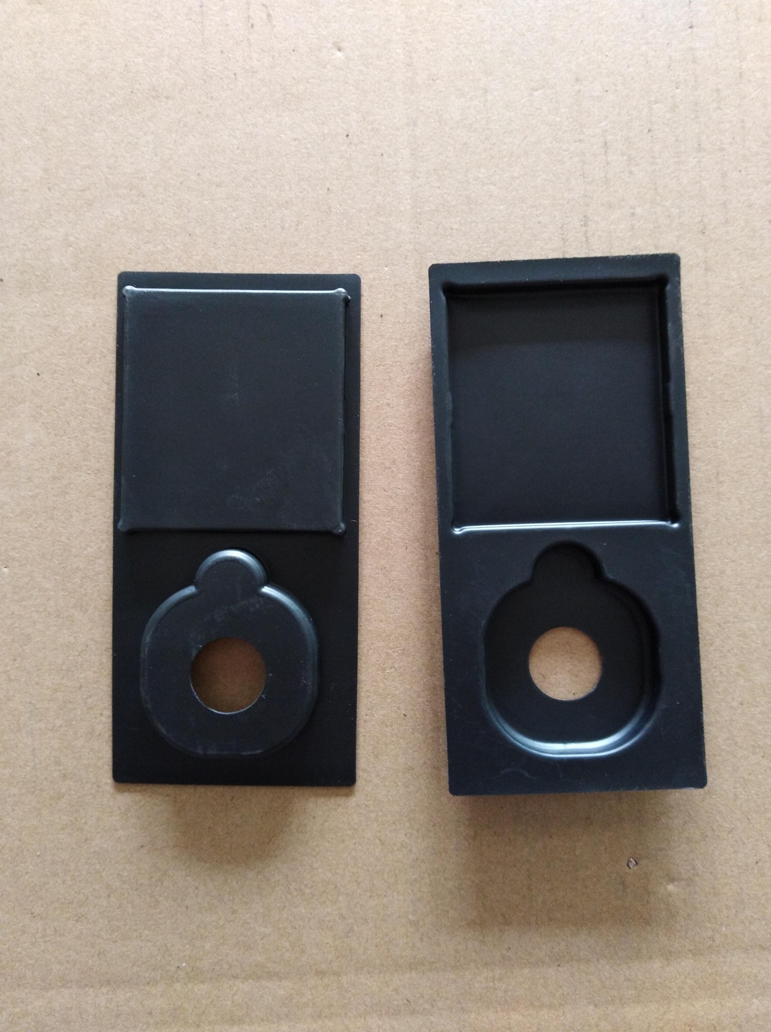Production of Black Plastic Packaging Inner Carton - 120*80mm - fxj ...