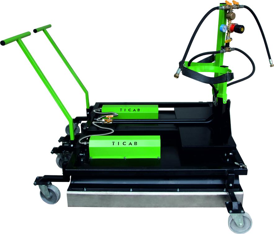 Asphalt Infrared Heater - MIRA-1 - TICAB (Poland Manufacturer ...