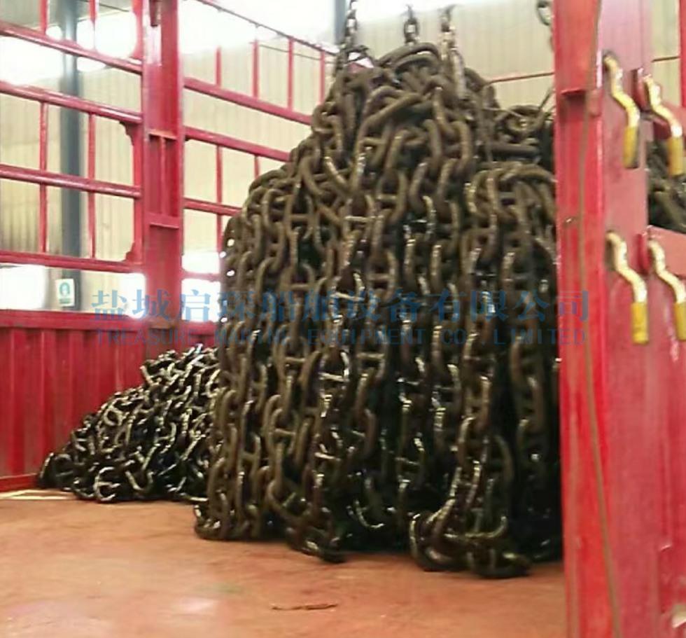 Grade U2 U3 Stud Link Marine Anchor Chain with LR cert - studless chain ...