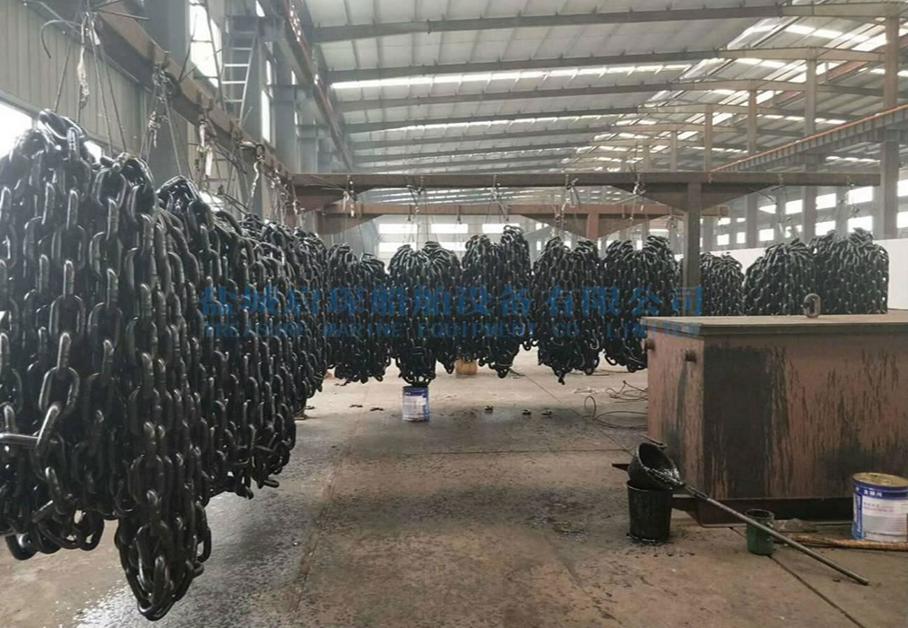 Heavy duty painted black G80 lifting chain - qichen (China Trading Company) - Chain - Machine ...