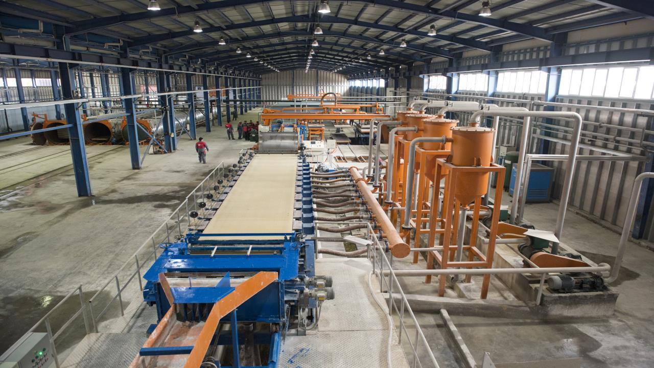 Paperless Gypsum Board Production Line Equipment - WX-10 - Wuxing ...