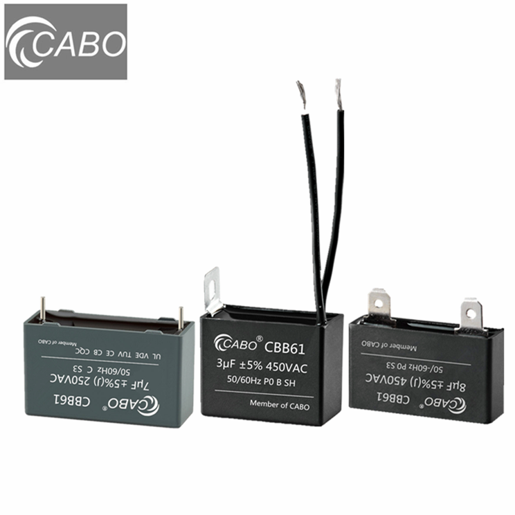CBB61 series motor capacitor p2 CBB61 capacitor - CABO (China ...