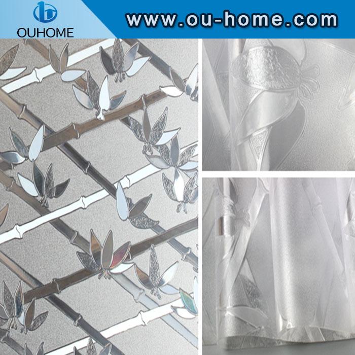 BT6201 PVC bamboo sparkling glass window film - OUHOME (China ...