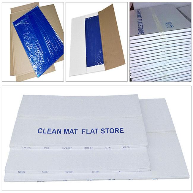 Cleanroom disposable blue sticky mats - SM-1 - disposable sticky mats ...