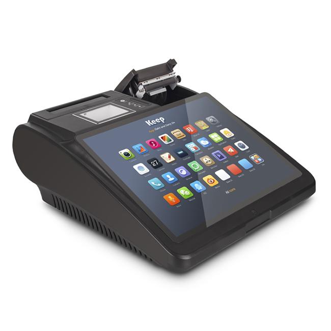 14 inch all in one pos device with qr code scanner and printer - TC-TOUCH-1408 - TCANG/OEM ...