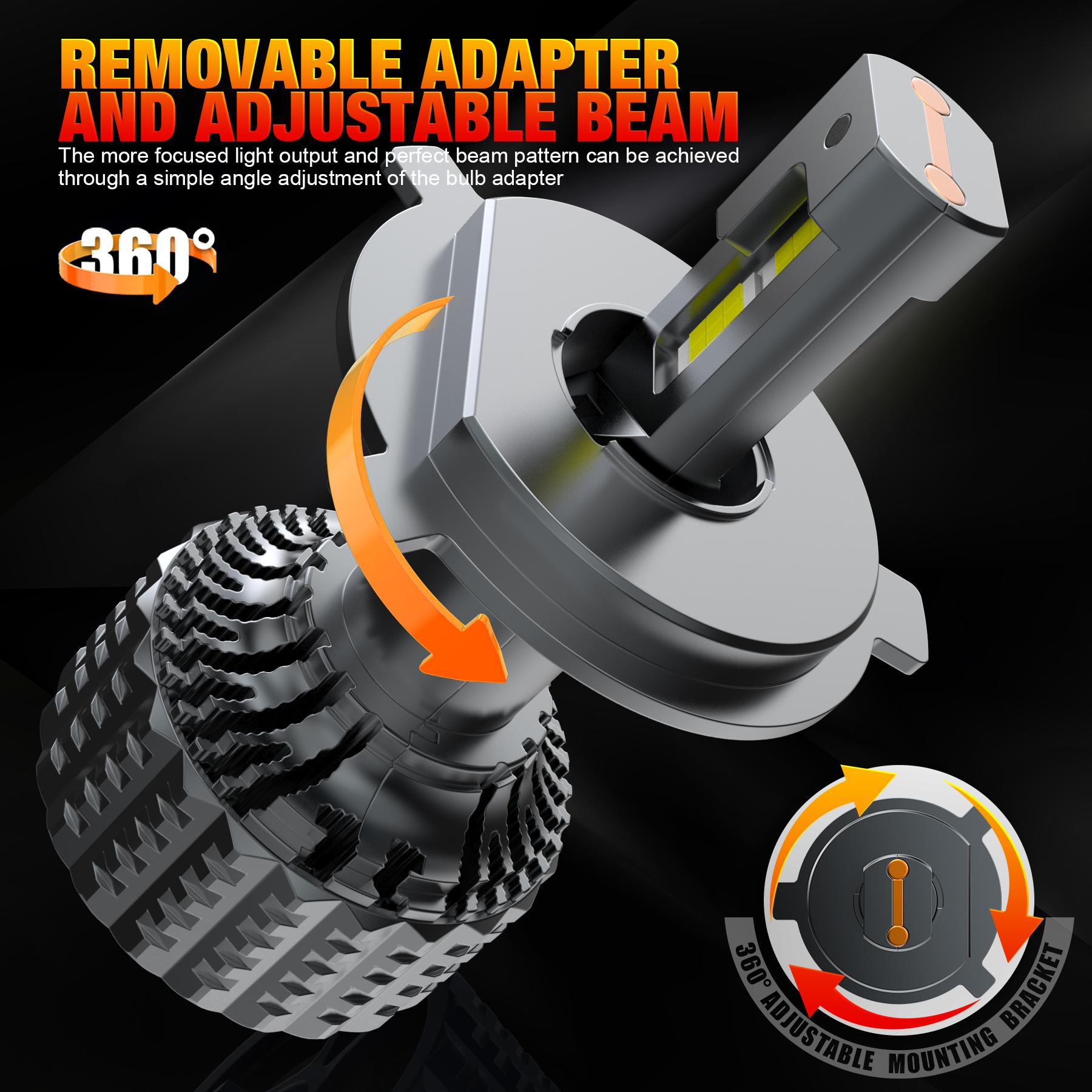 High Power 90W N8 Single Color H1H7H8 CANBUS Auto Car Truck LED ...