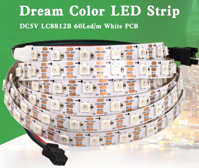SK6812 APA104 WS2812B LC8812B Digital RGB Full Color LED Chip ...