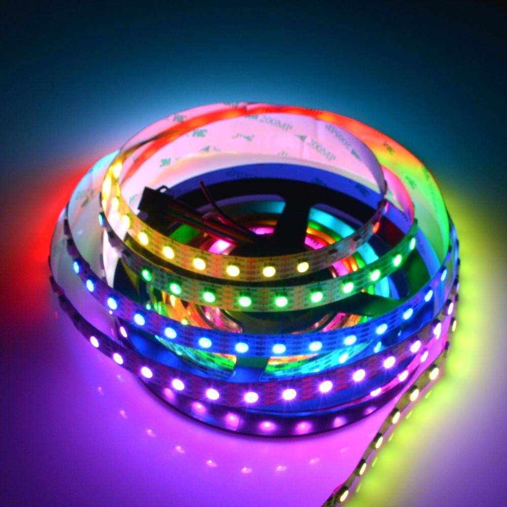 Each LED Program Controllable SK9822 Full Color LED Strip - SK9822RGB ...