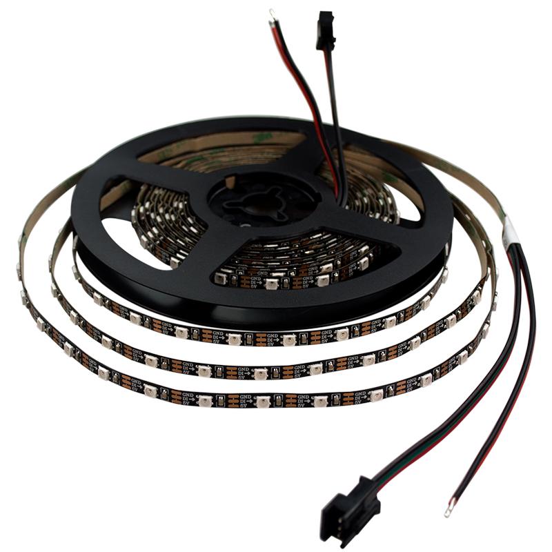 5mm Super Slim Digital RGB flexible LED Strip Tape - LC8812MINI60RGB ...
