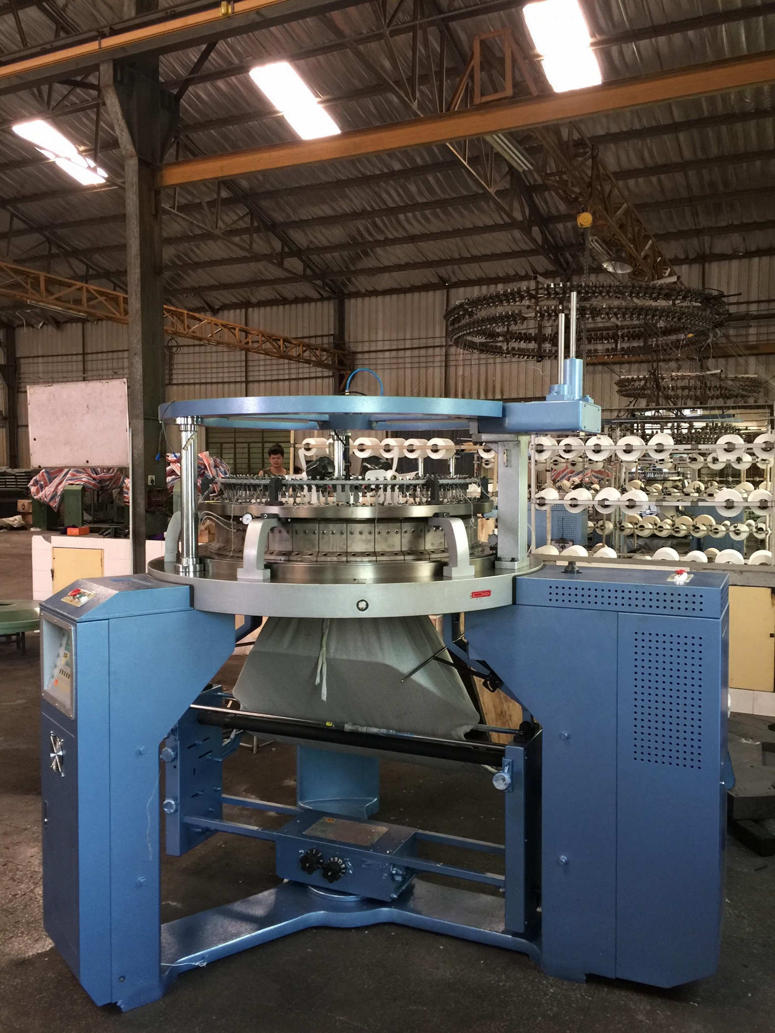 Maquina Circular Mayer Three Thread Fleece Knitting Machine - TF-SFL ...