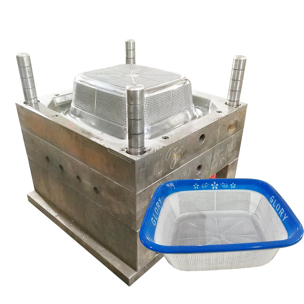 plastic basket mould double color plastic injection basket mould - M018 ...