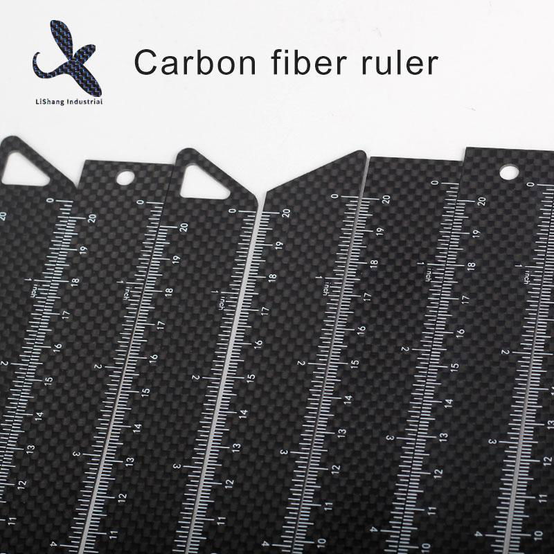 100% Real 3k twill weave Carbon Fiber Scale Ruler - LS013 - LS (China ...