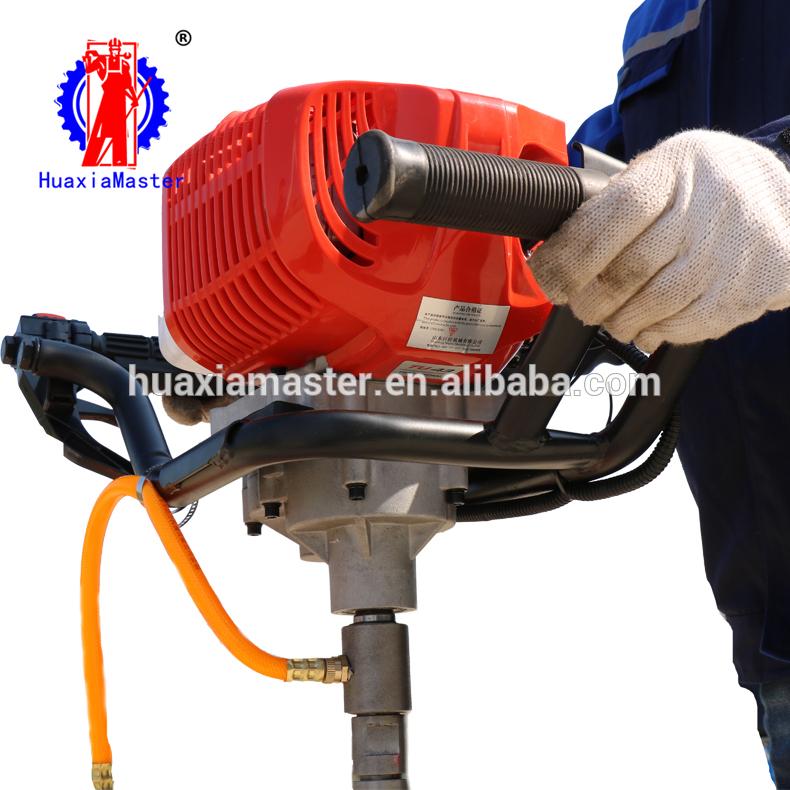 10meters backpack rock core drilling machine BXZ-1 backpack core ...