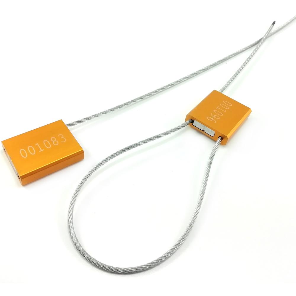 numbered security seal tamper evident tag pull tight security seal - SL ...