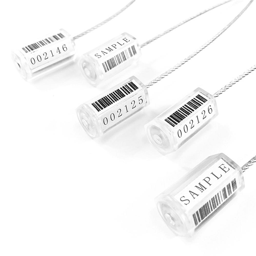 Transparent Security Cable Seals 1.8mm Steel Wire Container Locks - SL ...