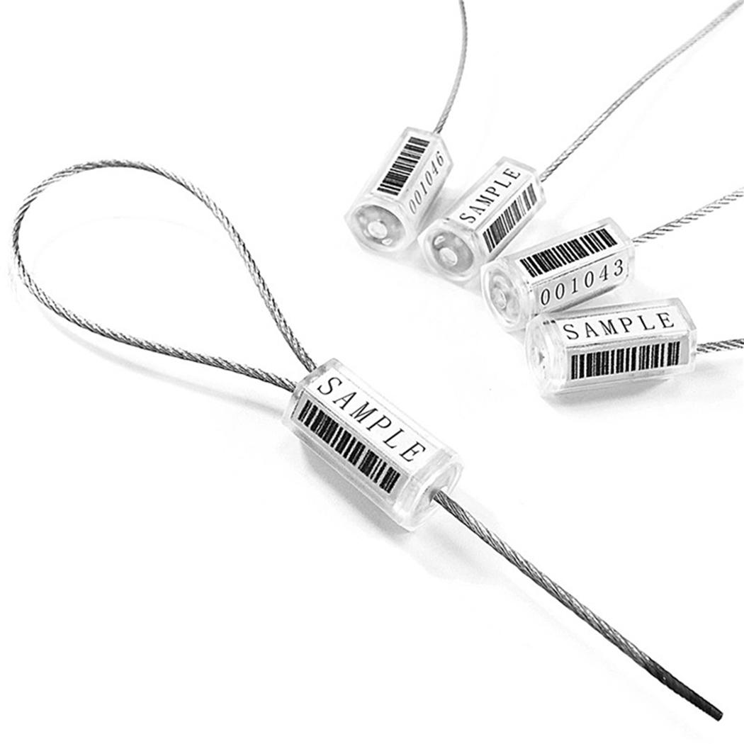 Transparent Security Cable Seals 1.8mm Steel Wire Container Locks - SL ...