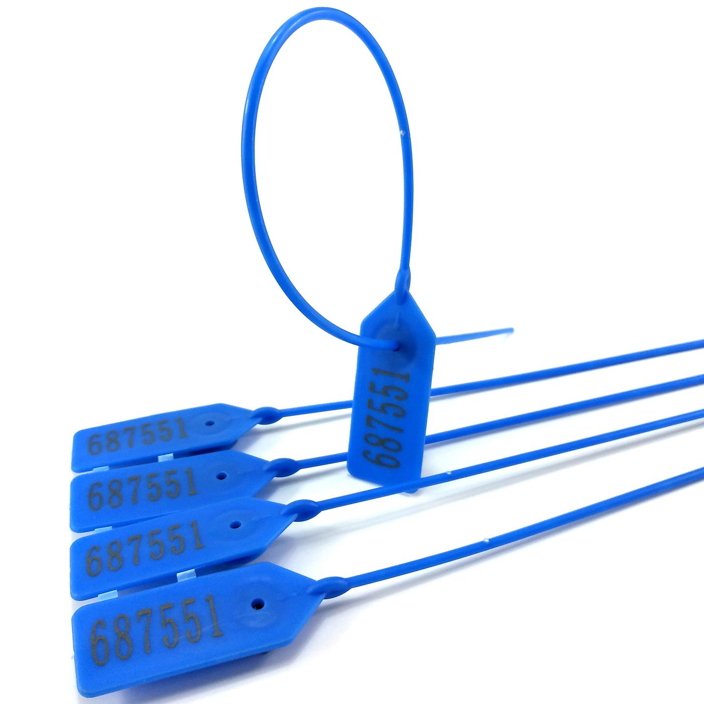 13.4 Inch Numbered Plastic Pull-Tite Truck Door Security Seal &Tag ...