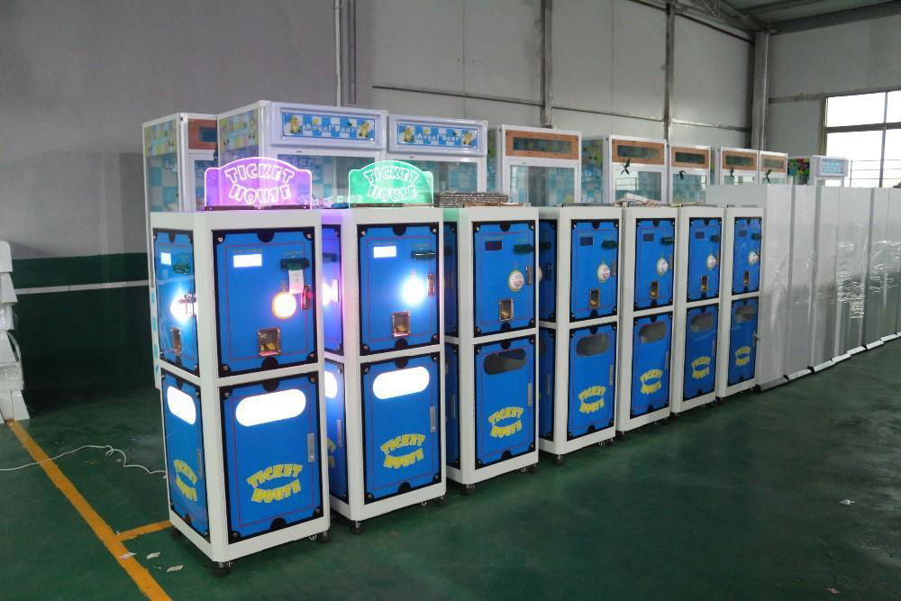 Ticket House ticket eater machine for game center ticket counter ...