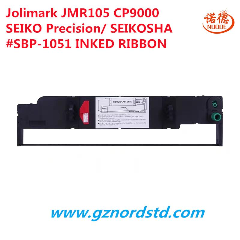 Seiko Precision SEIKOSHA SBP-1051/Jolimark CP9000 Inked Ribbon Ribbon For BP9000 - SBP-1051 ...
