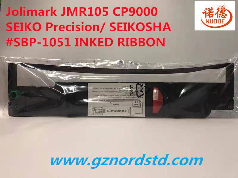 Seiko Precision SEIKOSHA SBP-1051/Jolimark CP9000 Inked Ribbon Ribbon For BP9000 - SBP-1051 ...