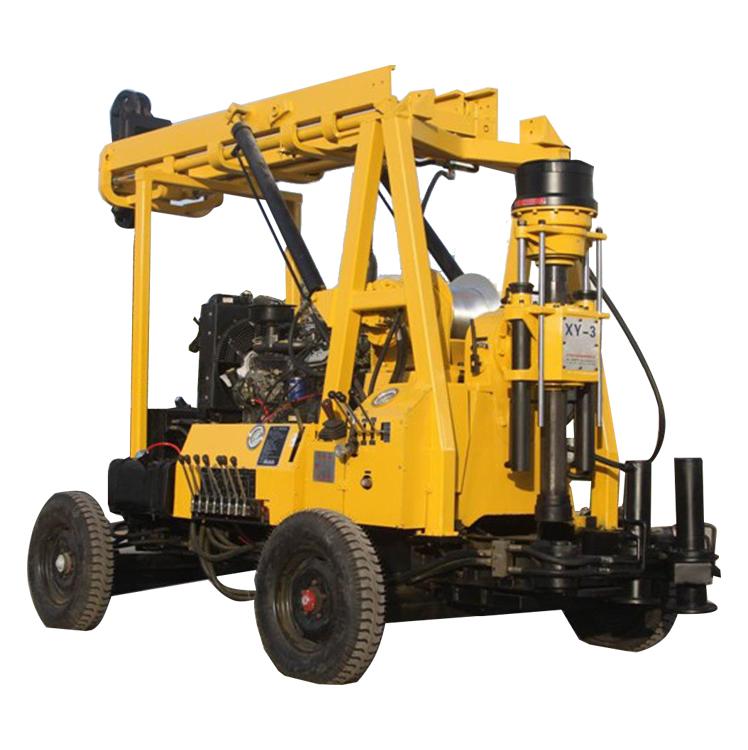 Hot sale XYX-3 Wheeled walking water well drilling rig - Baigong (China ...