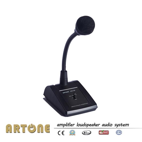 PA Desktop PTT Microphone MIC-66 - ARTONE (China Manufacturer) - Radio ...