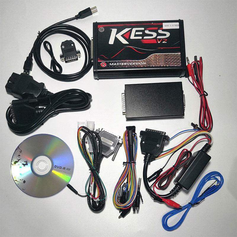 Best quality KESS v2 FW v5.017 Red PCB with v2.47 online version No ...
