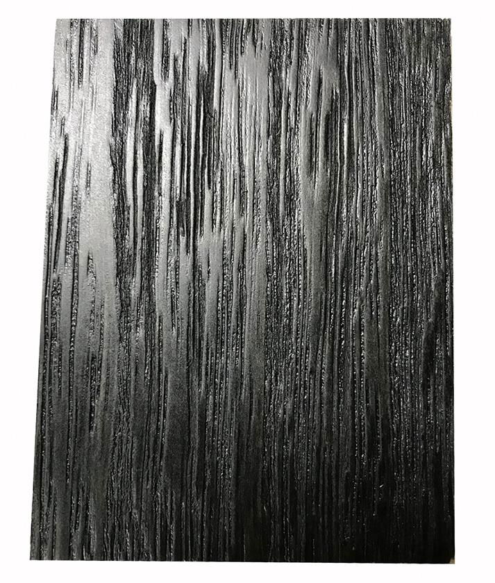 2019 new design luxury deep engraved black veneered mdf/embossed ...