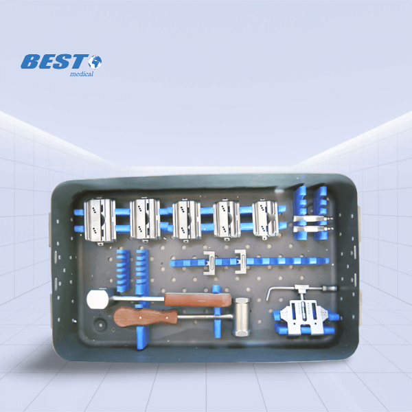 Knee Arthroplasty Instrument Set, Total Knee Replacement Instrument Kit ...