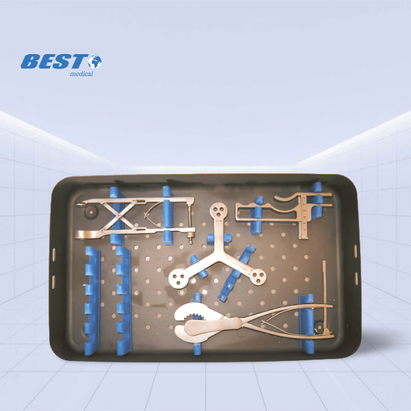 Knee Arthroplasty Instrument Set, Total Knee Replacement Instrument Kit ...