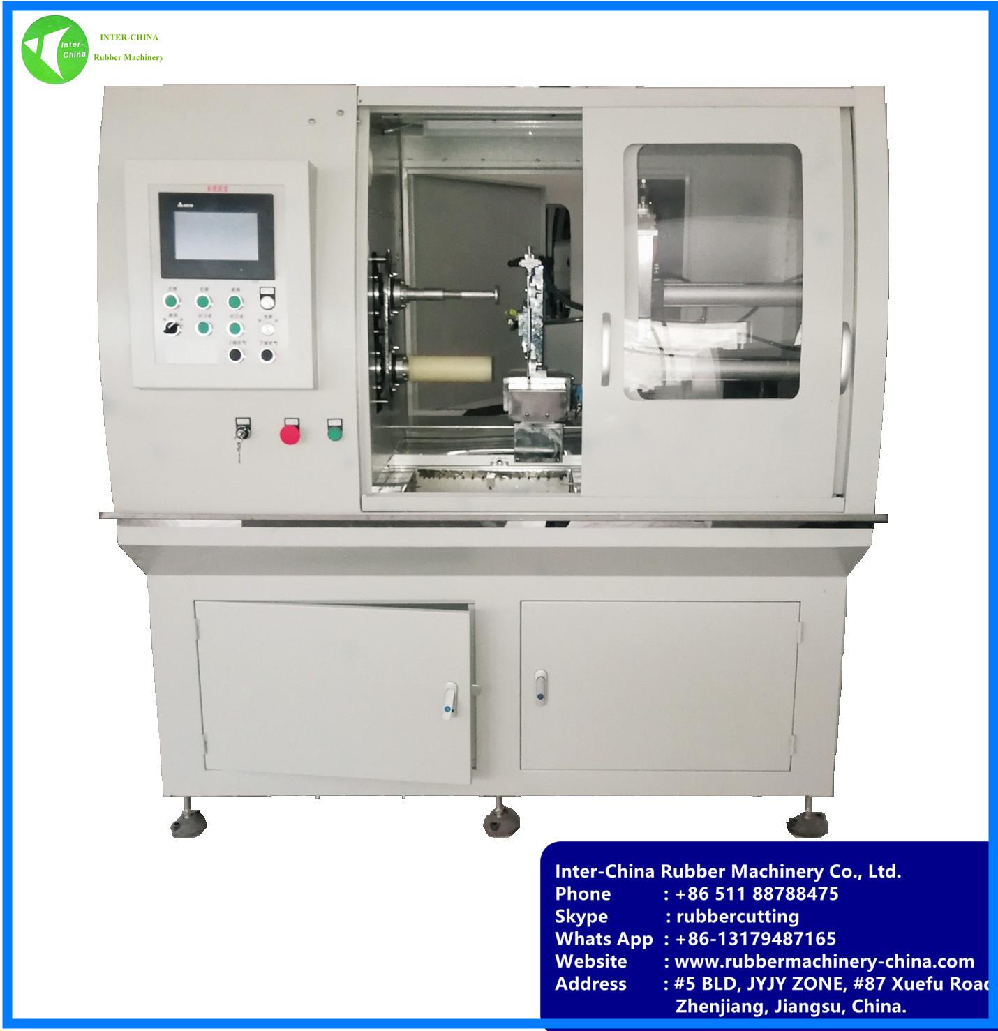 Mandrel Cutting Machine Double Cutters Cutting Machine for gaskets and ...