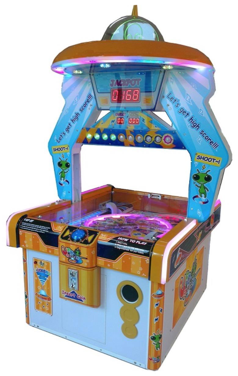 Galaxy Ticket Redemption Series Coins Operated with Arcade Game Machine ...