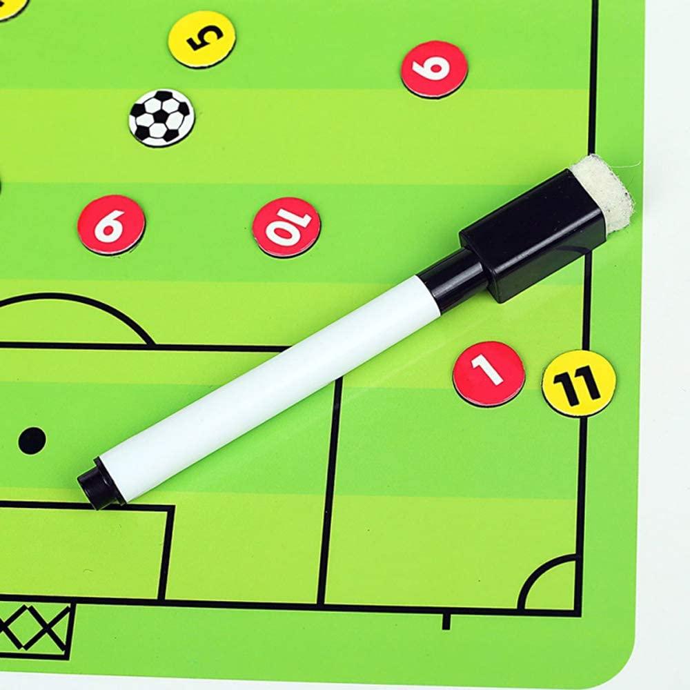 Football Coaching Board Coaches Clipboard Tactical Magnetic Board Kit ...