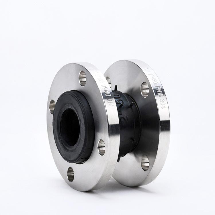 dn125 pn10 flange connection rubber expansion joint - JGD - Yuanfeng ...