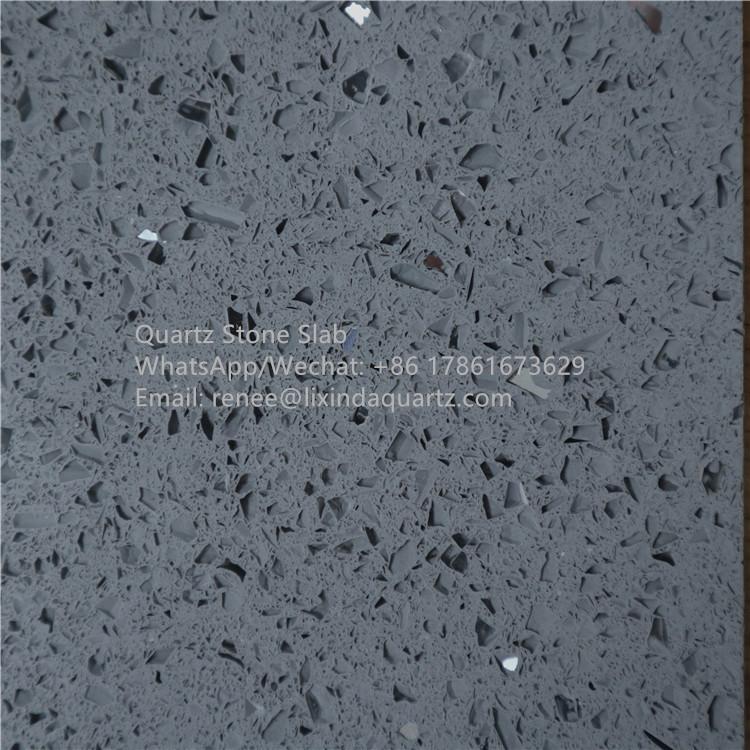 Grey color quartz stone slab (China Manufacturer) - Kitchen Appliance ...