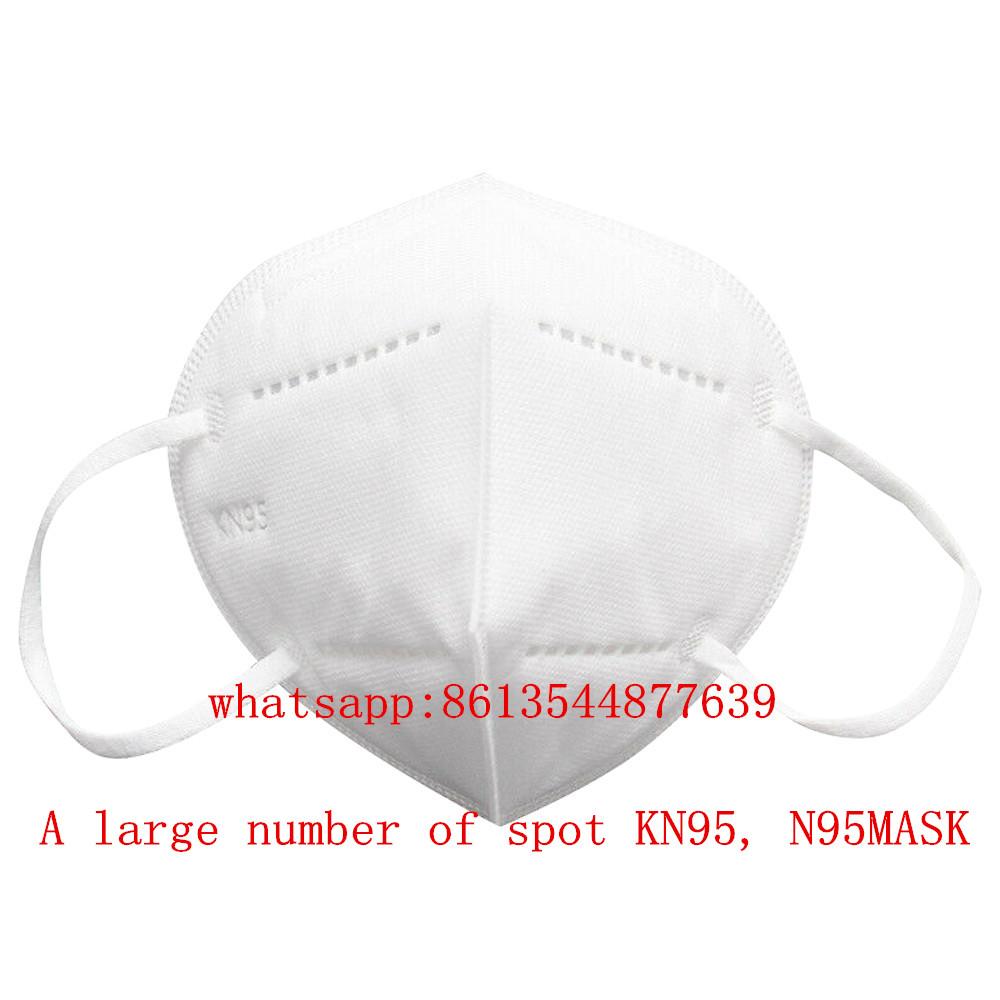 20 X KN95 Masks Air Purifying Dust Pollution Vented Face Mask Mouth ...