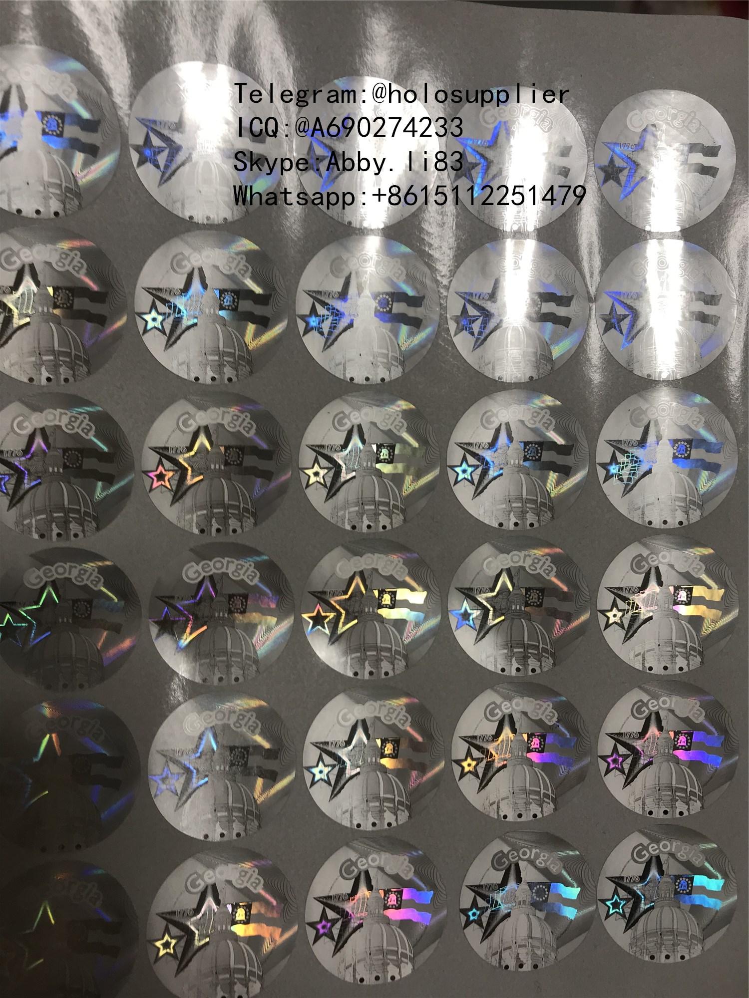 Georgia hologram New GA back Hologram sticker (China Trading Company ...