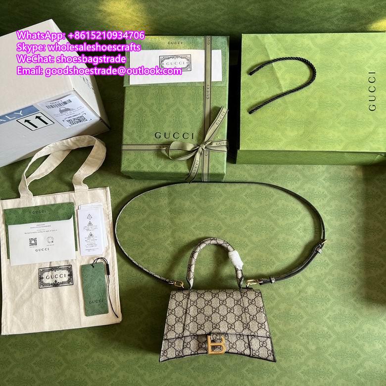 Hacker Project Small Hourglass Bag Beige Ebony BB purse tote - handbags ...