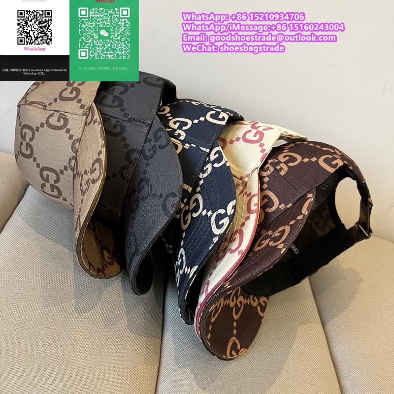 Wholesaler Caps GG Monogram Canvas Baseball Cap Bucket Cap Hat Baseball ...