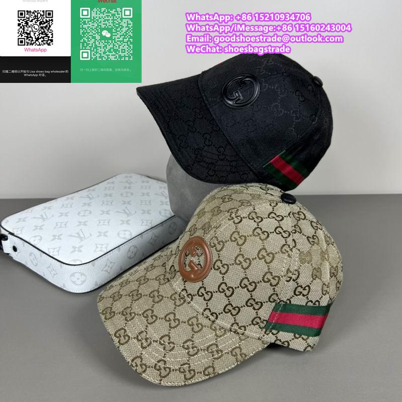 Wholesaler Caps GG Monogram Canvas Baseball Cap Bucket Cap Hat Baseball ...