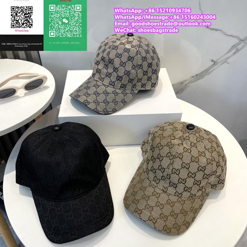 Wholesaler Caps GG Monogram Canvas Baseball Cap Bucket Cap Hat Baseball ...