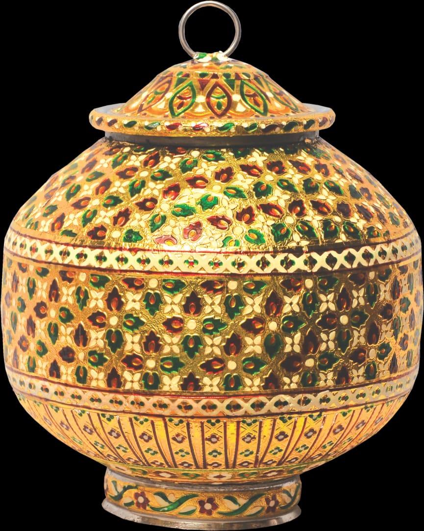 steel handmade mataka - AEST 014 - able (India Manufacturer) - Metal ...