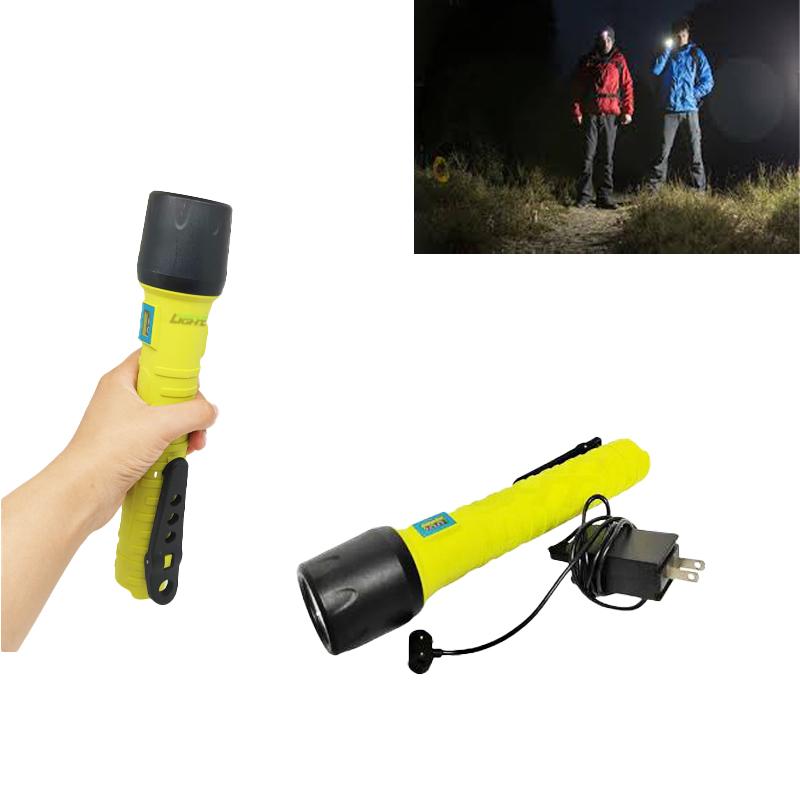 led flashlight rechargeable waterproof flashlight high power hand torch ...