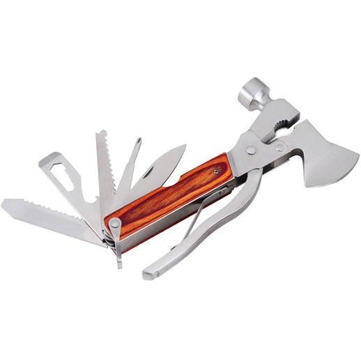 Outdoor Survival Folding Stainless Steel Multi Trekking Tools With AX ...