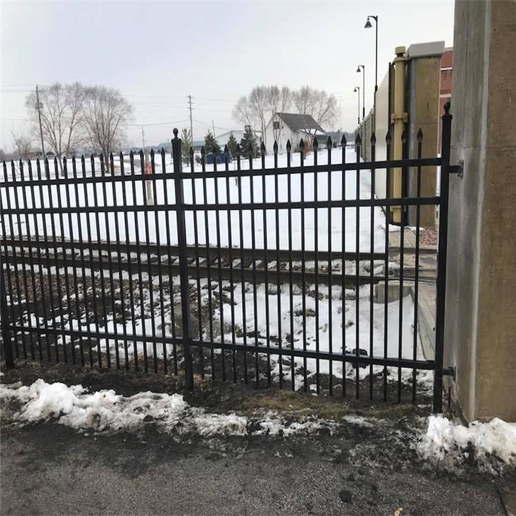 Zinc steel prefabricated steel fence garden fence - DK018 - ANJU (China ...