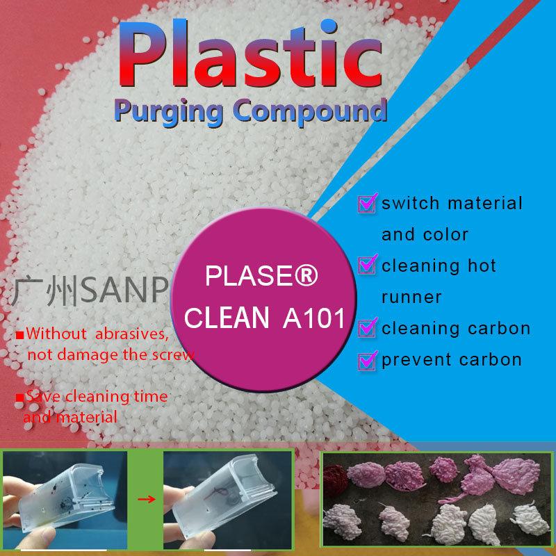 Injection machine purging compound for on and off carbide prevention ...